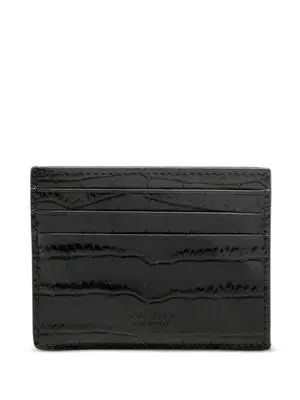 TOM FORD Embossed Card Holder - Black