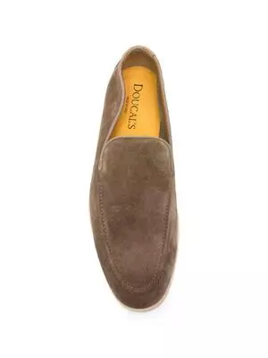 DOUCAL'S Suede Loafers - Brown