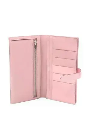 Hermès 2019 Bearn Soufflé Rose Sakura Bi-fold Wallet - Pink