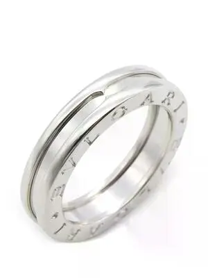 BVLGARI 2010 18kt White Gold B.zero1 Ring - Silver