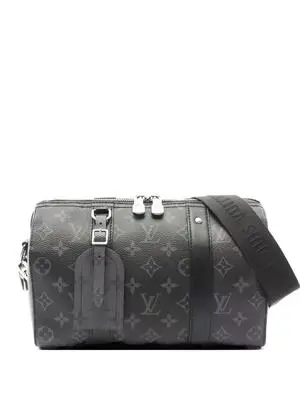 LOUIS VUITTON 2021 City Keepall Monogram - Black