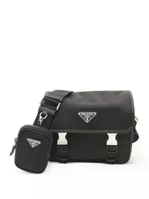 Prada 2020s Zip-fastening Shoulder Bag - Black