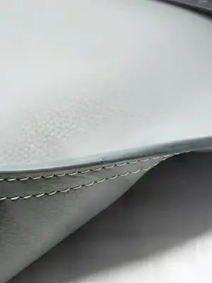 Dior Saddle Leather Messenger Bag - Grey