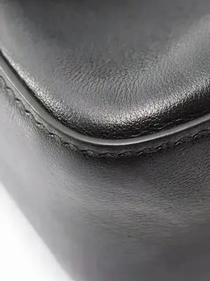 Fendi X Marc Jacobs Mamma Baguette Leather Tote Bag - Black