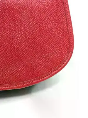 Hermès 1992 Balle De Golf Shoulder Bag - Red