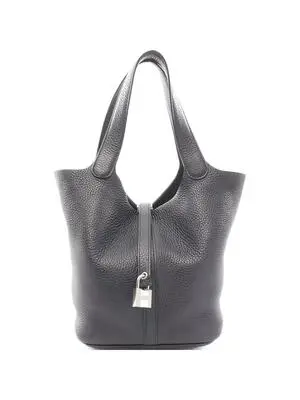 Hermès 2020 Mm Picotin Lock Handbag - Black