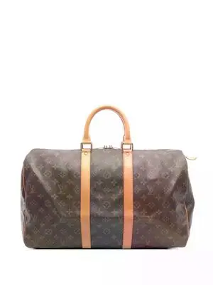 LOUIS VUITTON 1993 Keepall 45 Luggage - Brown