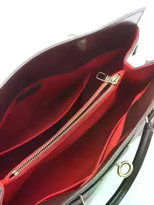LOUIS VUITTON 2014 Mm Rivoli Damier Ebène Tote Bag - Brown
