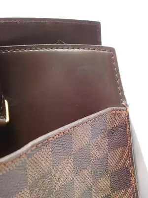 LOUIS VUITTON 2014 Mm Rivoli Damier Ebène Tote Bag - Brown