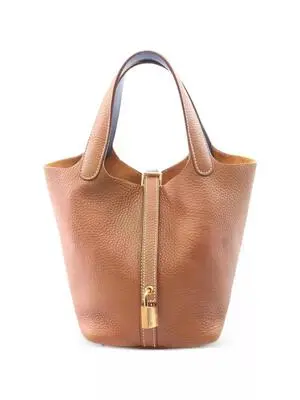 Hermès 2023 Pm Picotin Lock Tote - Brown