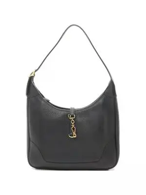 Hermès 2002 31 Trim Leather Shoulder Bag - Black