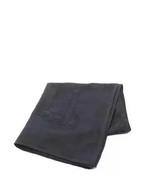 Hermès Beaded Silk Poncho - Blue