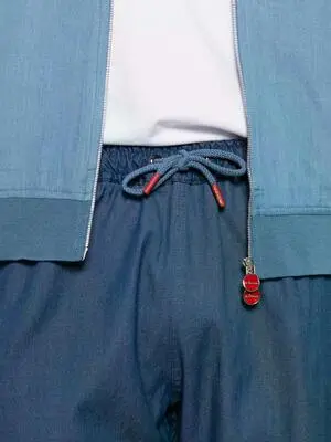 Kiton Drawstring Shorts - Blue
