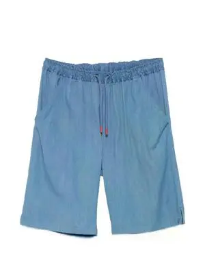Kiton Drawstring Shorts - Blue