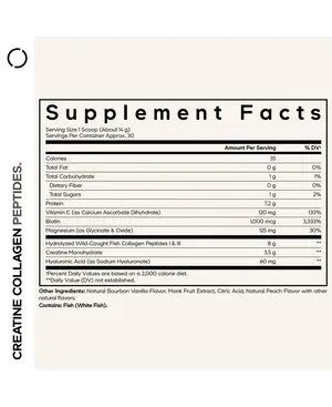 CODEAGE Creatine Collagen Peptides