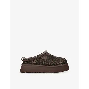 UGG Tazz Caspian Calf-hair Slippers - Brown/oth