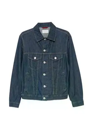 Brunello Cucinelli Button Denim Jacket