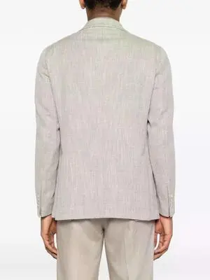 Tagliatore Herringbone Notch-lapel Jacket - Neutrals