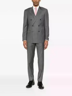 Canali Double-breasted Suit - Grey
