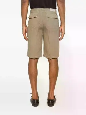 Corneliani Button Closure Shorts - Neutrals