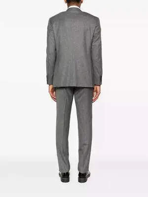 Canali Button Blazer - Grey