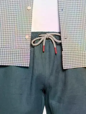 Kiton Drawstring Shorts - Blue