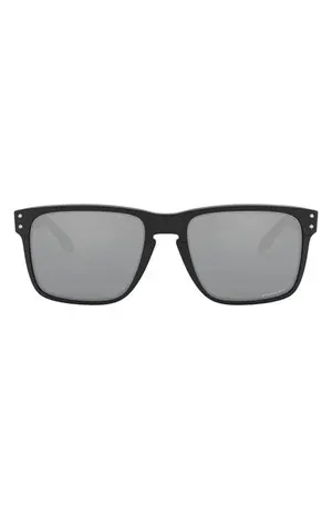 Oakley 59mm Mirrored Square Sunglasses - Black