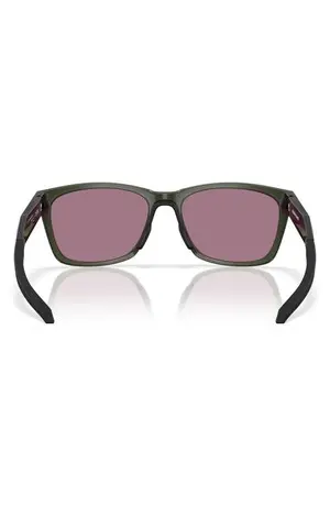 Oakley 57mm Prizm™ Polarized Square Sunglasses - Olive