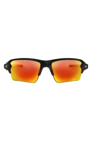 Oakley Oakley Flak 2.0 XL Polarized Sunglasses Black/red