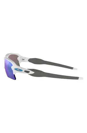 Oakley Flak 2.0 Xl Polarized Sunglasses - White/blue