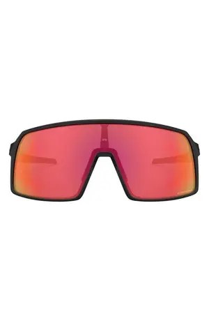 Oakley Prizm Shield Sunglasses - Black/red