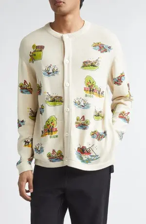 Bode Pocket Cardigans For Men