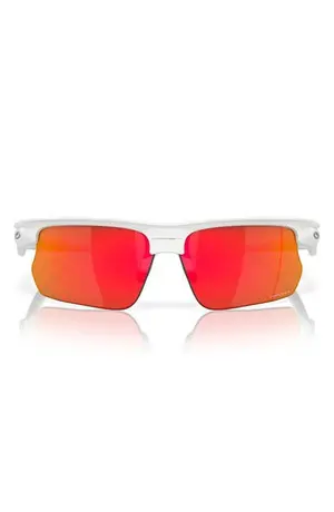 Oakley Bisphera 68mm Prizm™ Gradient Oversize Sunglasses Ruby