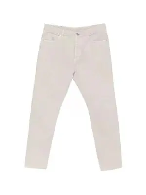 Brunello Cucinelli Straight Leg Jeans - Grey