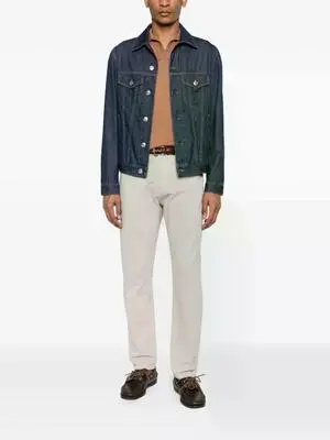 Brunello Cucinelli Straight Leg Jeans - Grey