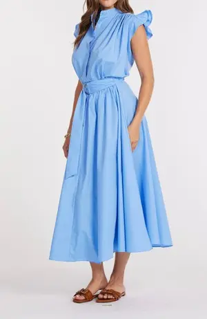 BISHOP + YOUNG Camryn Poplin Maxi Skirt