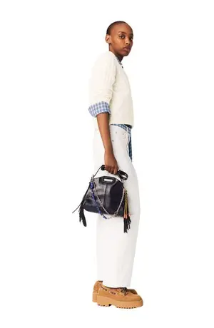Maje Rhinestone-embellished Wool Blend Cardigan