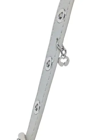 Maje Miss M Micro Bag - Light Grey