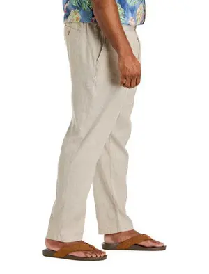 Tommy Bahama Linen-blend Elastic-waist Pants - Beach
