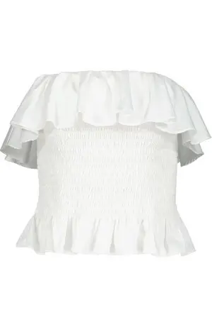 BISHOP + YOUNG Isabelle Strapless Tiered Top
