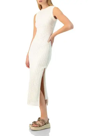 IVONNE Long Knitted Sleeveless Dress