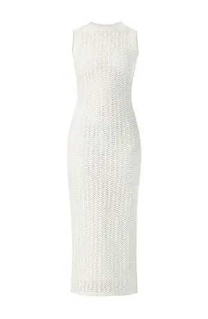 IVONNE Long Knitted Sleeveless Dress
