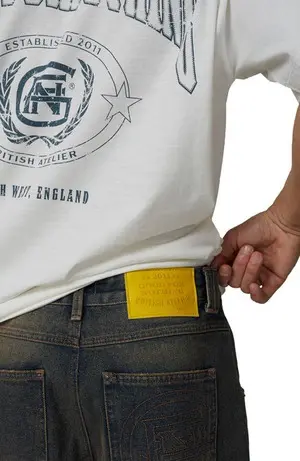 GOOD FOR NOTHING Straight Leg Baggy Jeans - Brown