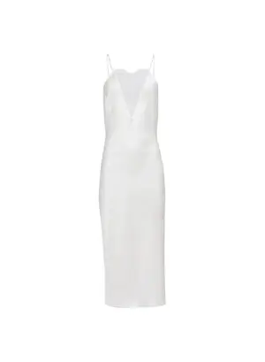 FLEUR DU MAL Frankie Lace Slip Dress