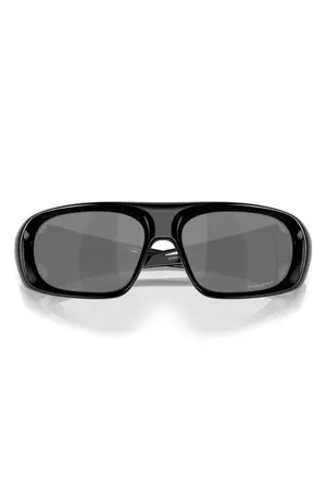 Oakley 61mm Prizm™ Shield Sunglasses - Black