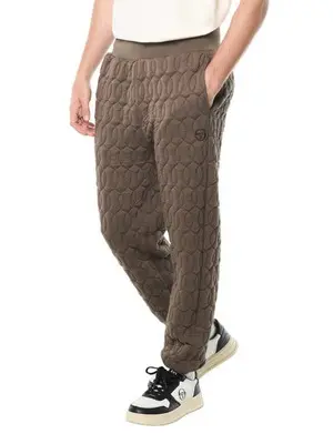 SERGIO TACCHINI Aversa Quilted Sweatpant - Morel
