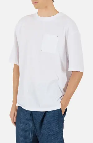 KROST Rivet Pocket Cotton Blend T-shirt - White