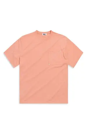 KROST Rivet Pocket Cotton Blend T-shirt - Brick Dust
