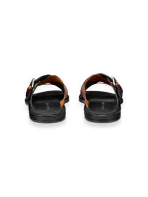 PAUL FREDRICK Leather Stefano Sandal