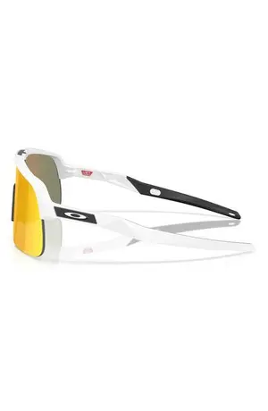 Oakley Prizm™ Everyday Rectangular Sunglasses - Matte White Prizm Ruby